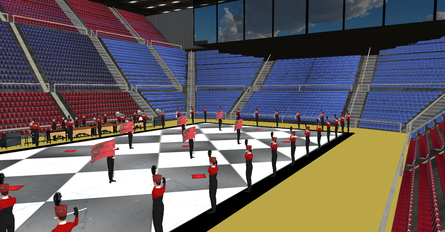 Kinnick HS 2015 Marching Band - JJ Visual Design for the Marching Arts