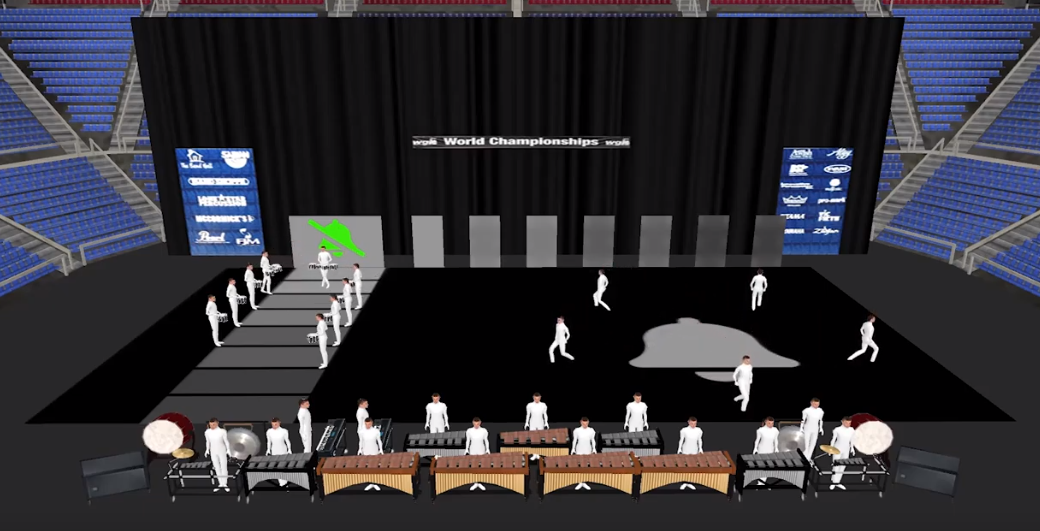 Indoor Percussion - JJ Visual Design for the Marching Arts