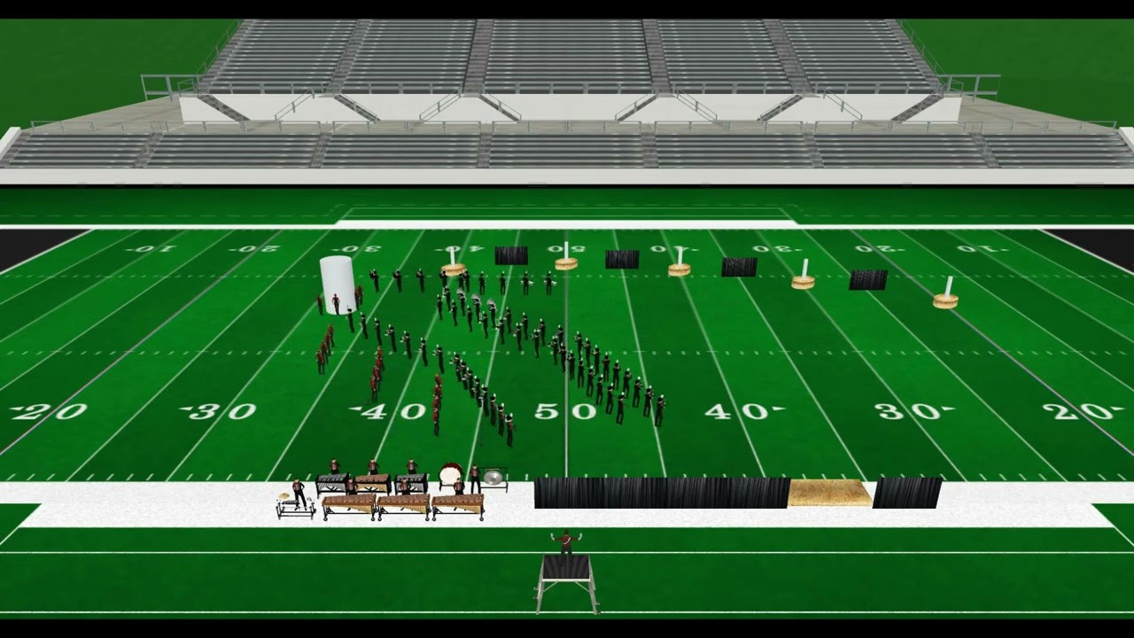 Cloverleaf HS 2024 - JJ Visual Design for the Marching Arts